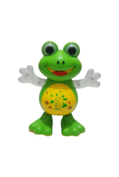 Kara Toys Pilli Dans Eden Işıklı Müzikli Kurbağa Kara Toys Pilli Dans Eden Işıklı Müzikli Kurbağa