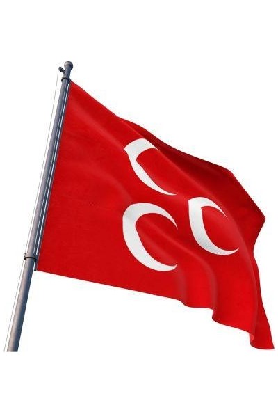 Doruk Üç Hilal Bayrağı 100 x 150 cm