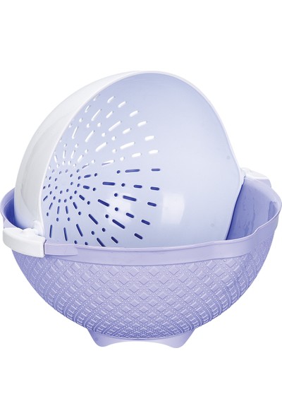 Plastart Dönerli Çiftli Süzgeç