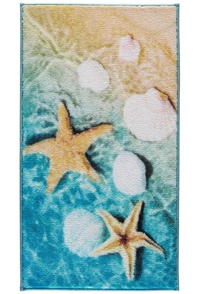 Confetti Seasıde 80 x 140 Turkuaz Banyo Halısı