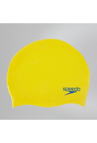 Speedo Plain Moulded Silicone Çocuk Yüzücü Bonesi