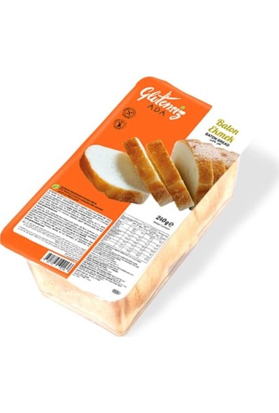 Glutensiz Ada Baton Ekmek Ürün Gramajı: 240 gr Glutensiz Ada Baton Ekmek Ürün Gramajı: 240 gr