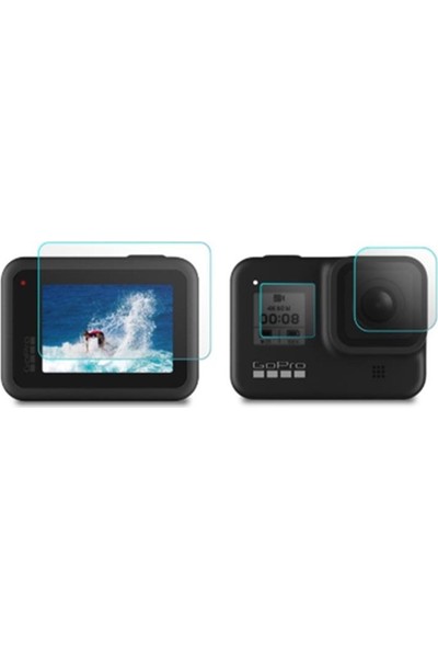 Telesin GoPro Hero 8 Tempered Glass Screen Protector Telesin GoPro Hero 8 Tempered Glass Screen Protector