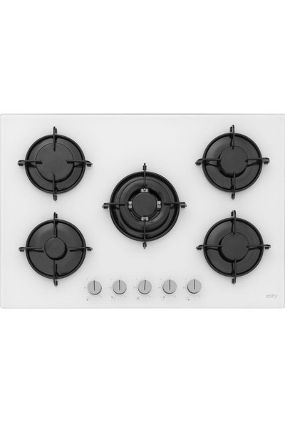 Esty ACO5365W01 Ankastre Ocak, 75 cm Esty ACO5365W01 Ankastre Ocak, 75 cm