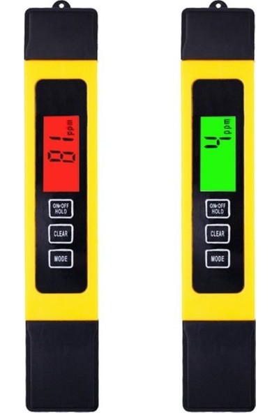 Tds Metre - Dijital Tds Ölçüm Cihazı - Termometreli + Pil ve Kılıfı ile Birlikte