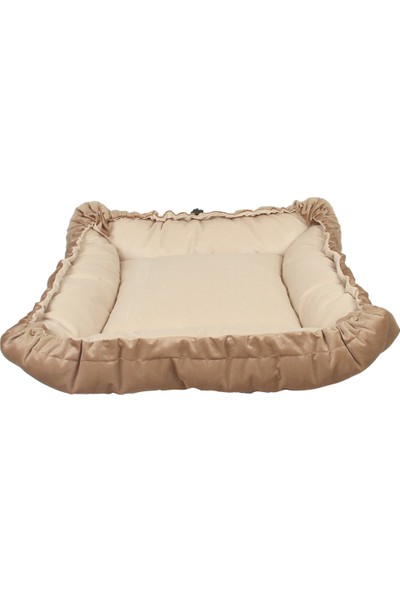 Renkli Ev Tasarım İzmir Model Köpek Yatakları 100 x 100 cm Sütlü Kahve - Krem Renkli Ev Tasarım İzmir Model Köpek Yatakları 100 x 100 cm Sütlü Kahve - Krem