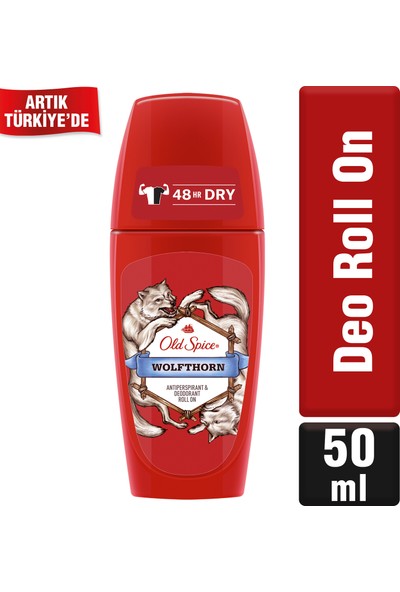 Old Spice Roll On Deodorant 50 ml Wolfthorn