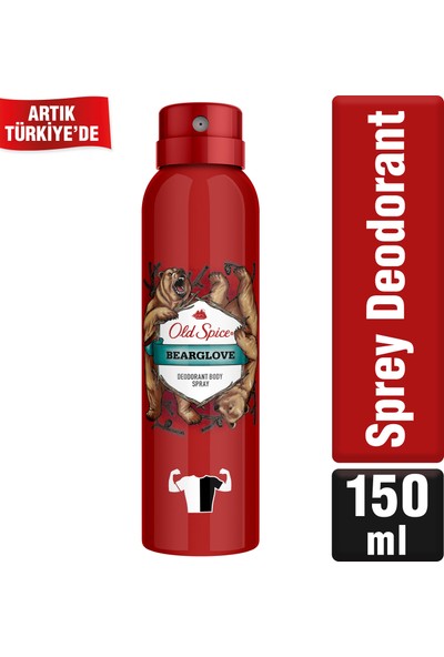 Old Spice Sprey Deodorant 150 ml Bearglove