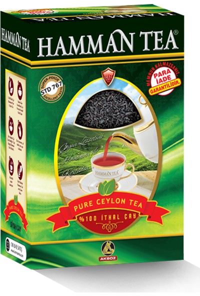 Hamman Ceylon Tea Seylan 800 gr Hamman Ceylon Tea Seylan 800 gr