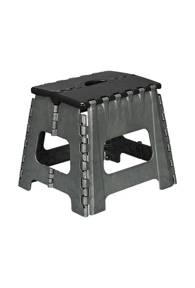 Plastart Katlanır Tabure Küçük Siyah
