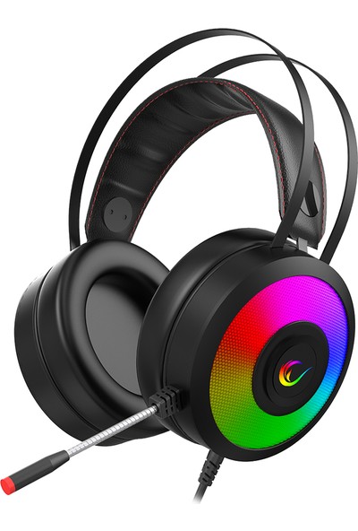 Rampage Miracle X3 Plus RGB 7.1 Miktrofonlu Oyuncu Kulaklığı Rampage Miracle X3 Plus RGB 7.1 Miktrofonlu Oyuncu Kulaklığı