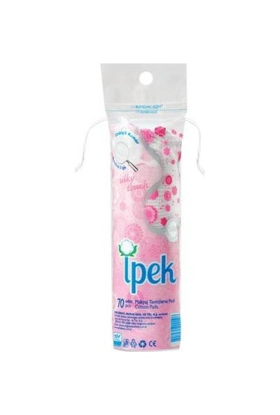 Ipek Makyaj Temizleme Pamuğu 70'li 10 Paket Ipek Makyaj Temizleme Pamuğu 70'li 10 Paket