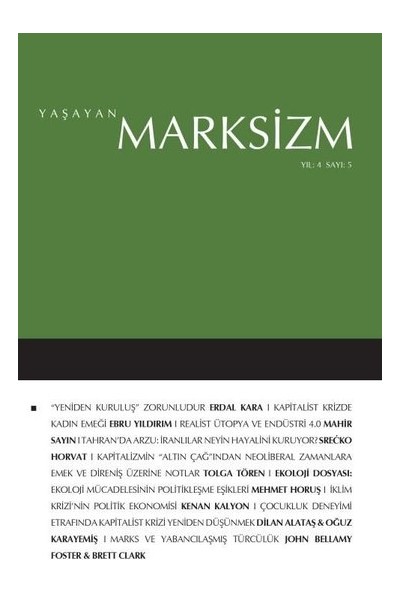 Yaşayan Marksizm V