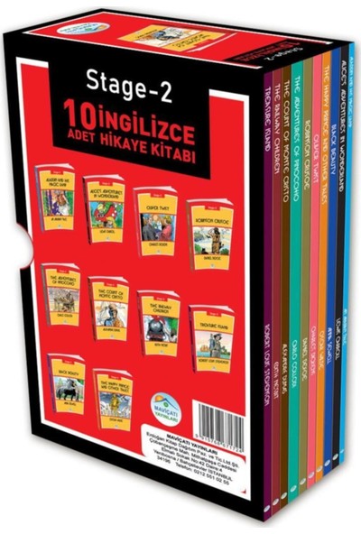 Ingilizce Hikaye Seti - Stage 2 (10 Kitap Takım) Ingilizce Hikaye Seti - Stage 2 (10 Kitap Takım)