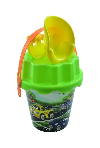 Kettle Kum Kovası Desenli Ket 101 Yeşil