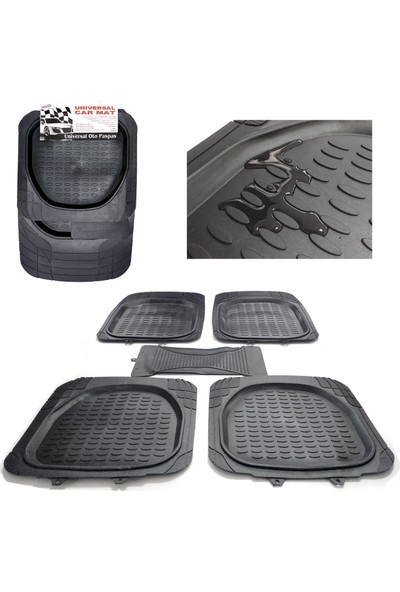 Car Mat Universal Havuzlu Oto Paspas 3D