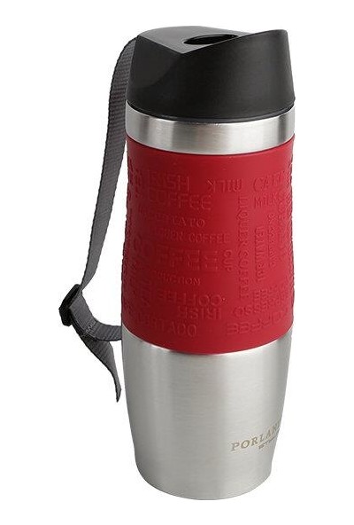 Porland Termo Kırmızı Termos 380 cc