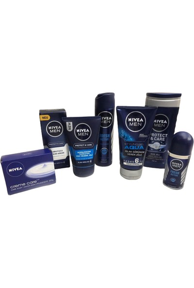 Nivea 7'li Erkek Bakım Seti