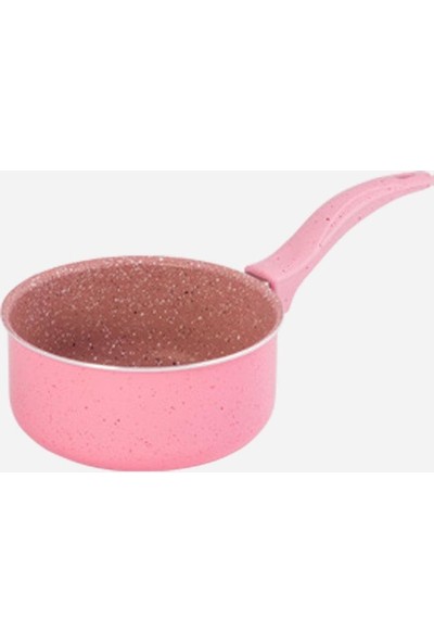 Homekolik Granit Pembe Sütlük Sosluk Cezve 14 cm Homekolik Granit Pembe Sütlük Sosluk Cezve 14 cm