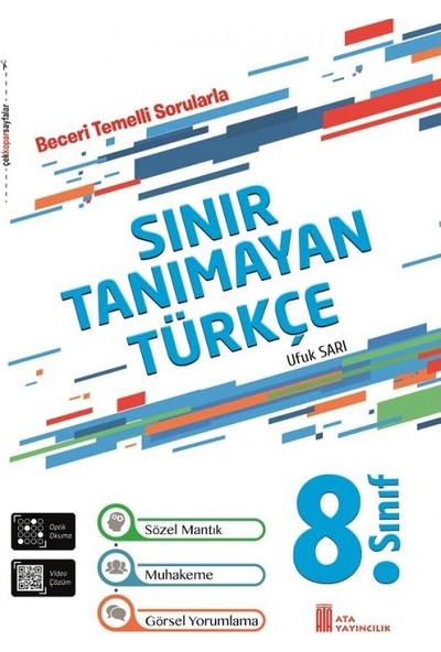 Ata Yayıncılık 8.Sınıf Sınır Tanımayan Türkçe Ata Yayıncılık 8.Sınıf Sınır Tanımayan Türkçe