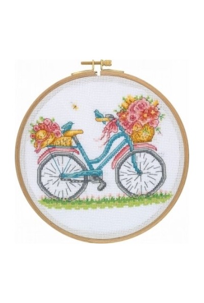 Tuva Kanaviçe Etamin Kiti Bisiklet CCS01