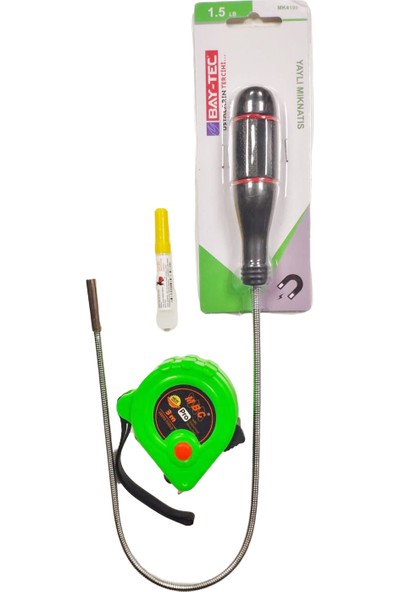 Makro Yapı Yaylı Spiralli Mıknatıs 3'lü Set