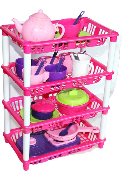Mgs Oyuncak 4 Katlı Mutfak Seti