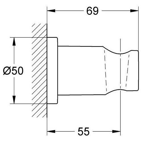 Grohe Rainshower® El Duşu Askısı - 27074AL0 Fiyatı