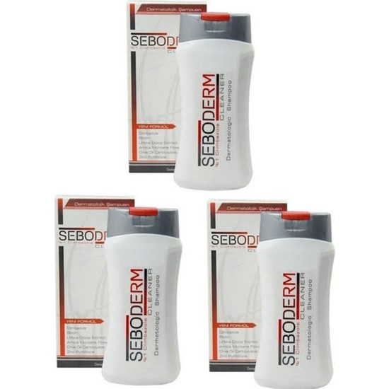 Seboderm Şampuan 300 ml x 3 Kutu Fiyatı - Taksit Seçenekleri
