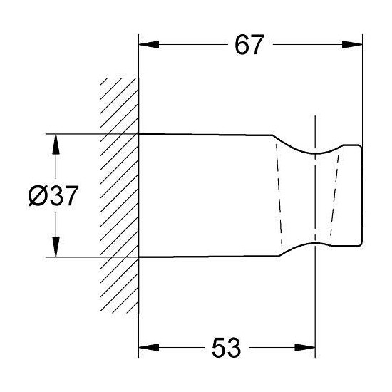 Grohe Rainshower Classic Sabit El Duş Askısı - 27056000 Fiyatı