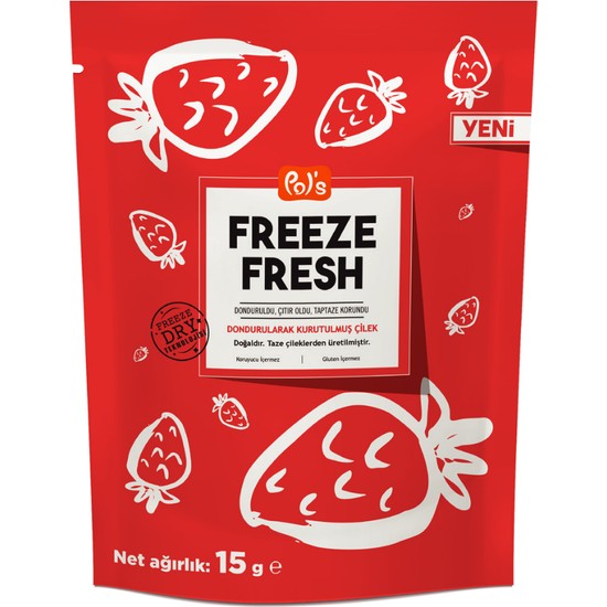 Pol's Organic Freeze-Dried Strawberry 15 gr Fiyatı