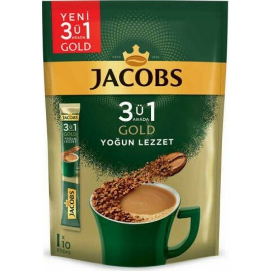 Jacobs 3 in 1 Yoğun 10 Adet Fiyatı - Taksit Seçenekleri