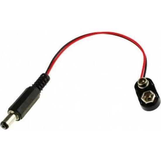 Arduino 9V-DC Barrel Dönüştürücü Kablo 9V To Dc Barrel Fiyatı