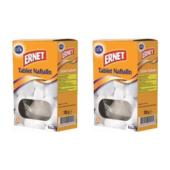 Ernet Cenk Naftalin Tablet 100 gr 2'li Fiyatı - Taksit Seçenekleri