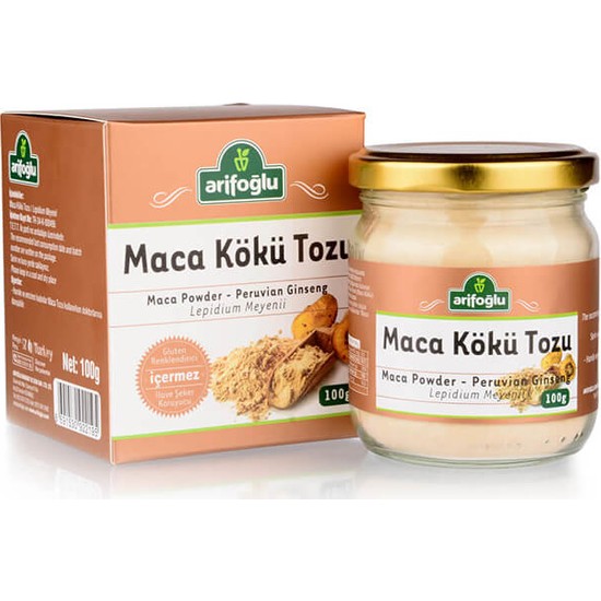 Arifoğlu Maca Kökü Tozu - 100 Gr (Lepidium Meyenii) Fiyatı