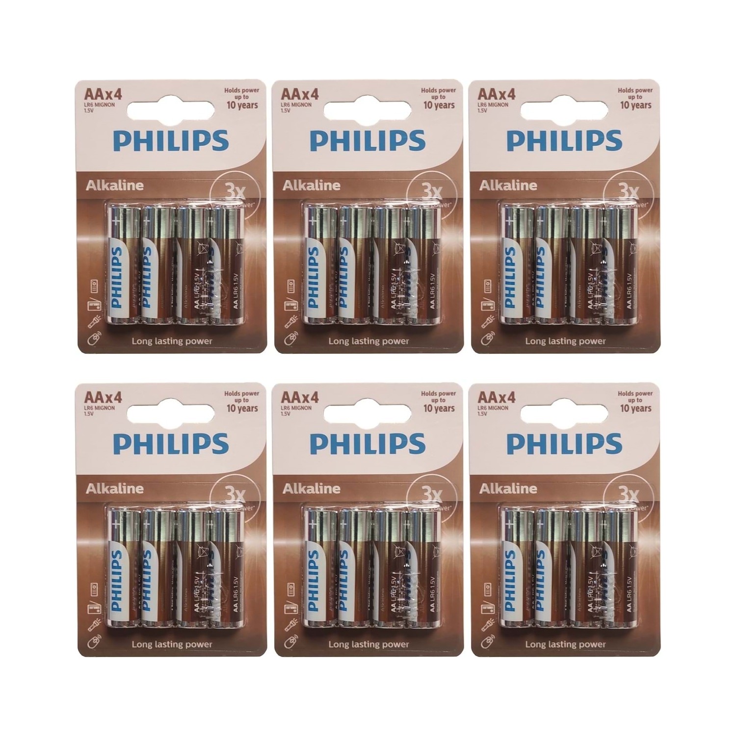 Phılıps Alkaline Aa Pil 6 Paket 24 Adet Fiyatı - Taksit Seçenekleri