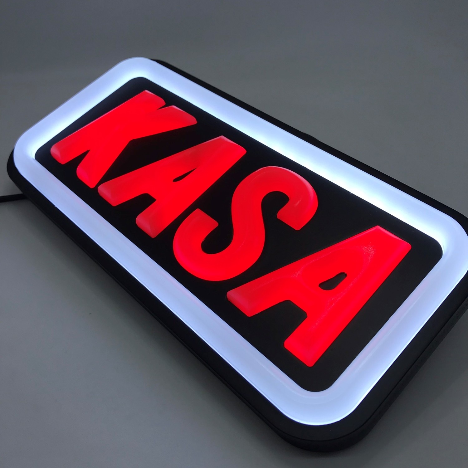 Leon Işık 'kasa' Işıklı Özel Tabela-Led ile Neon Görünümlü Fiyatı