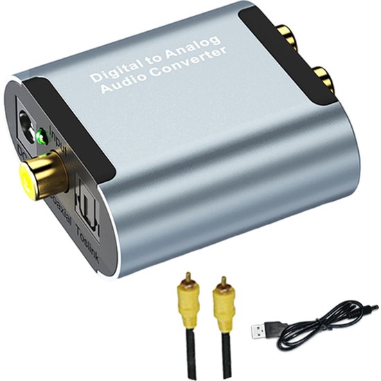 Alüminyum 24 Bit Dac Dijital Optik-Analog Audio Stereo Fiyatı