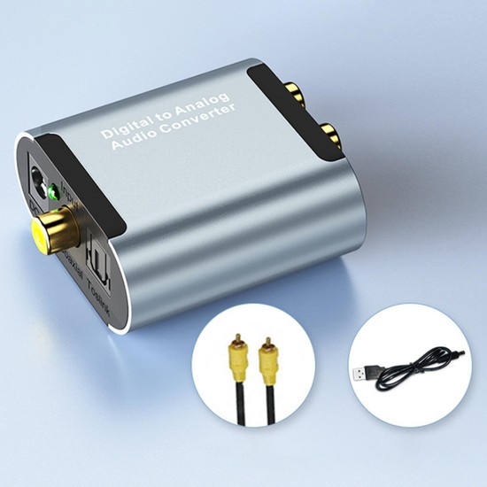 Alüminyum 24 Bit Dac Dijital Optik-Analog Audio Stereo Fiyatı