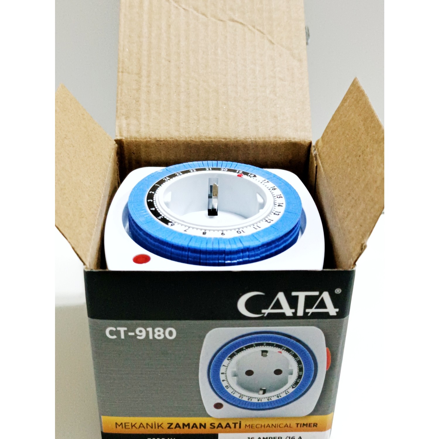 Cata Zaman Ayarlı Priz Manuel-Mekanik Zaman Saati Fiyatı
