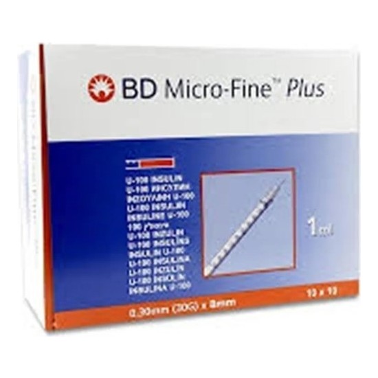Bd Micro-Fine Plus1 ml Insulin Enjektörü 100'LÜ 1 Kutu Fiyatı