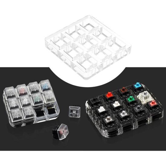 Switch Premium 3x3 Kartı Için Şeffaf Anahtar Test Cihazı Fiyatı