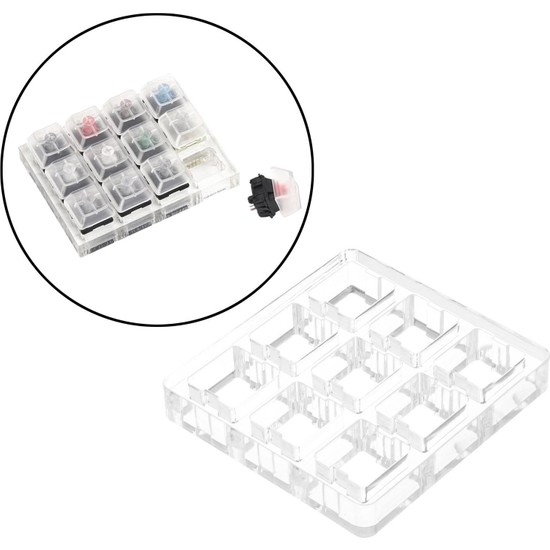 Switch Premium 3x3 Kartı Için Şeffaf Anahtar Test Cihazı Fiyatı