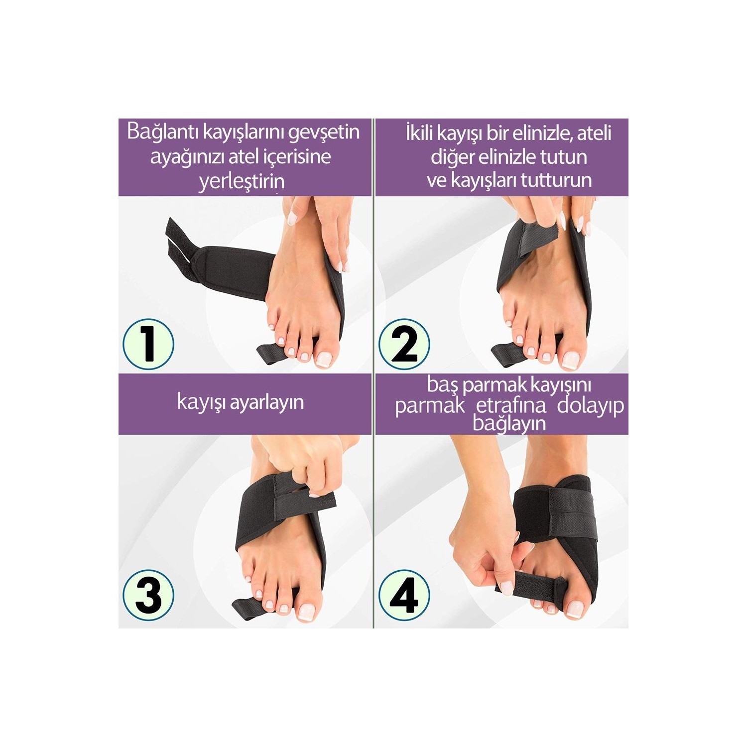 Ankaflex Ayak Ateli Halluks Valgs Bunion Sağ Sol Ayak Parmak Fiyatı