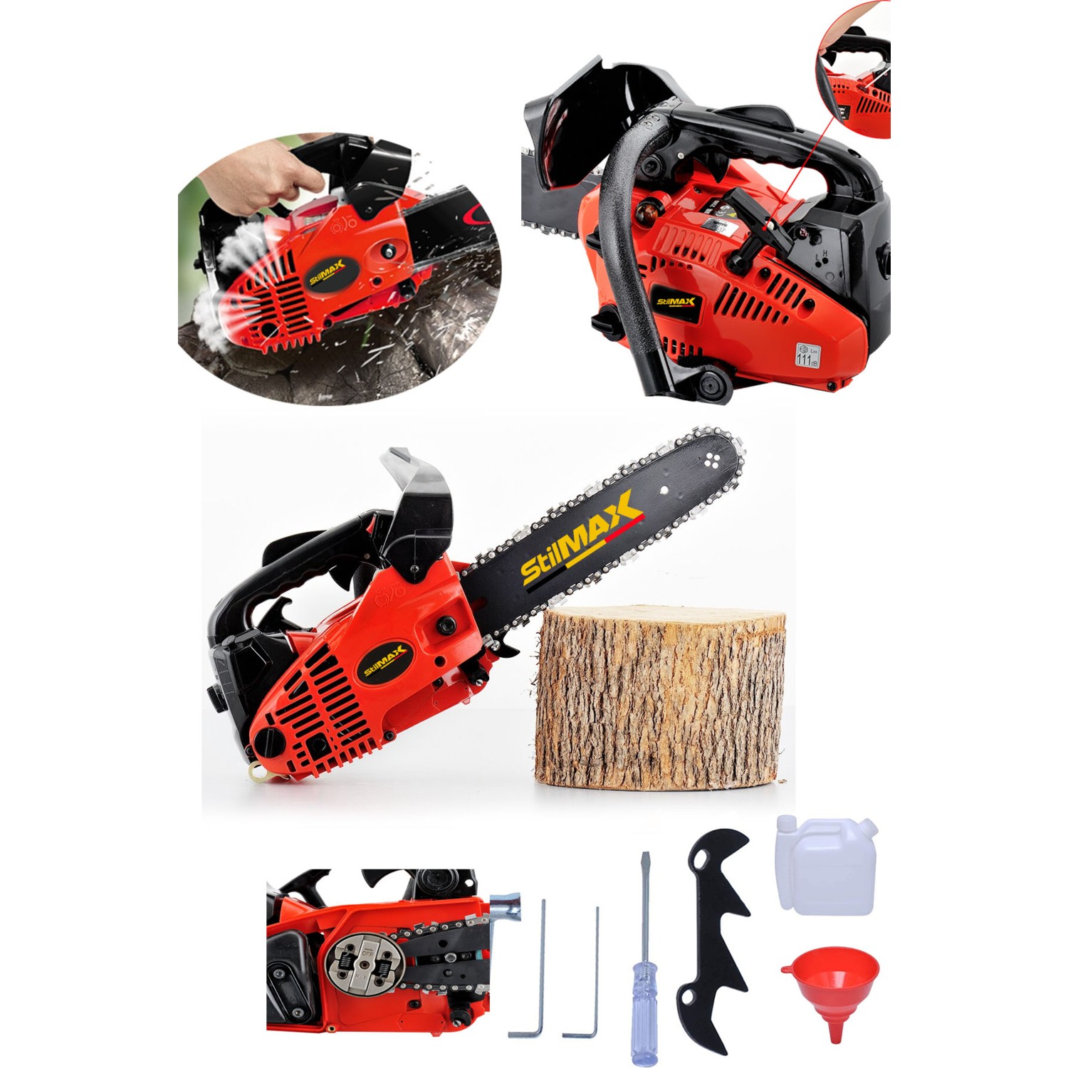 Stilmax 52CC Portatif Mini Benzinli Testere 30CM 13000RPM Fiyatı