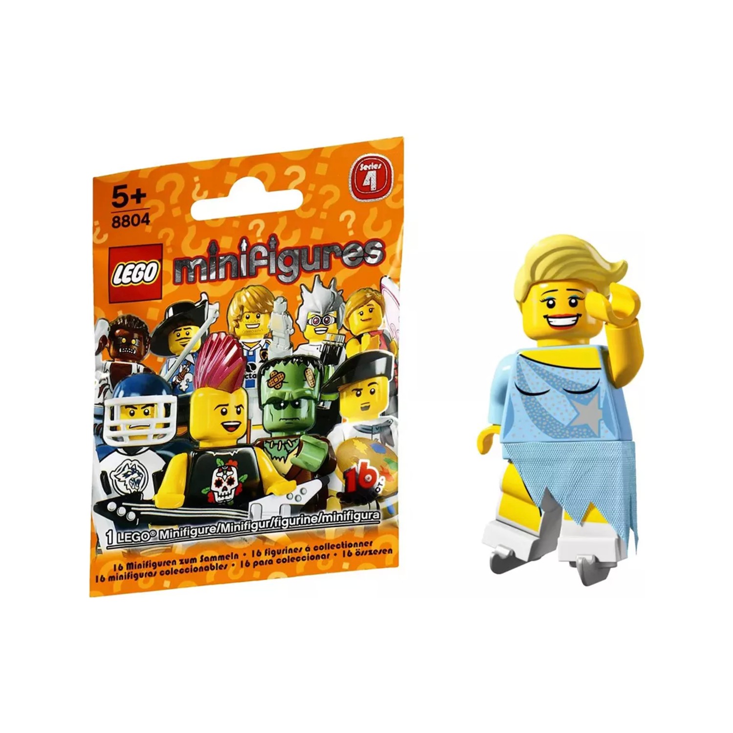 LEGO 8804 Minifigür Seri 4 - Ice Skater Fiyatı - Taksit Seçenekleri