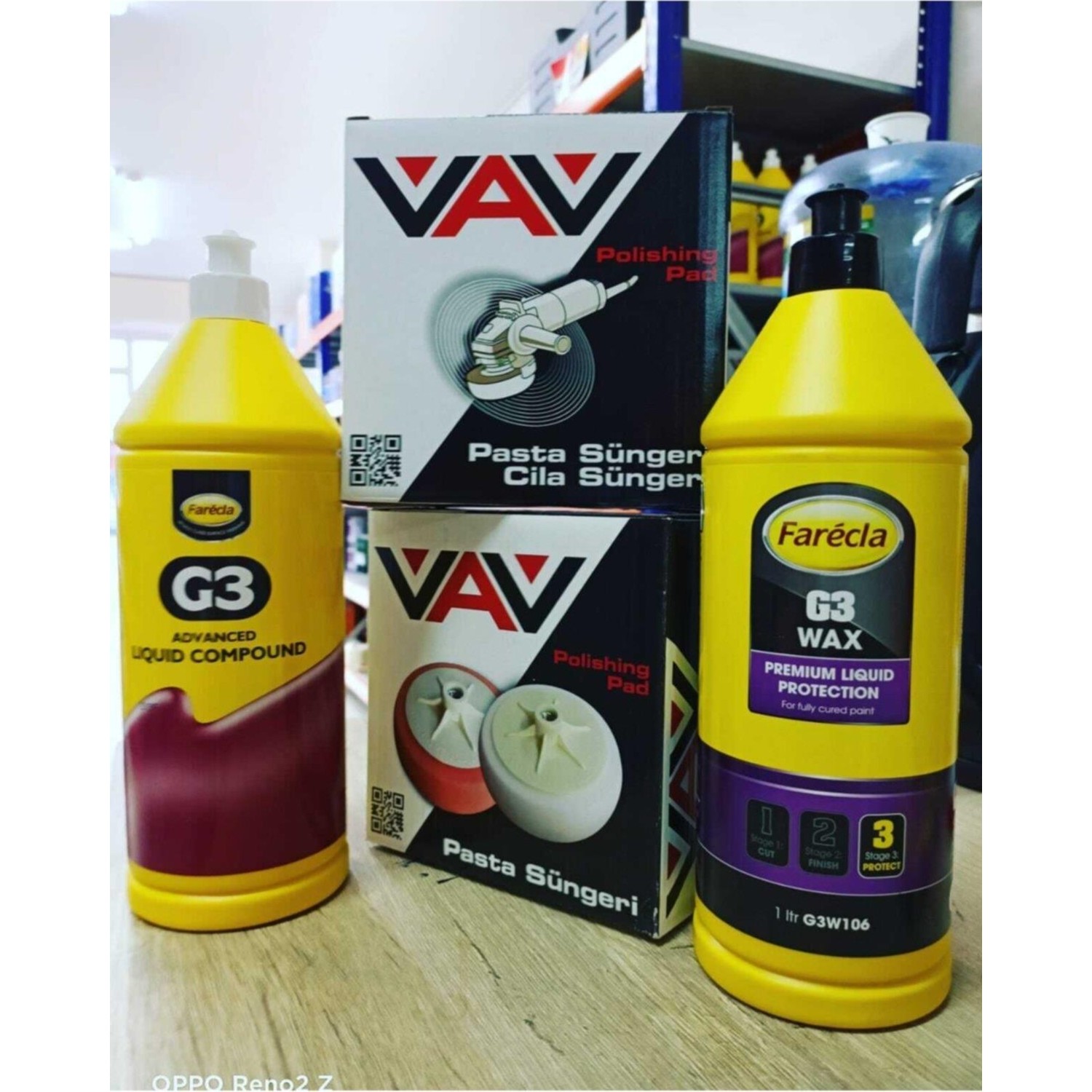 Farecla G3 Pasta 1lt. G3 Wax 1lt. Pasta Süngeri Cila Süngeri Fiyatı