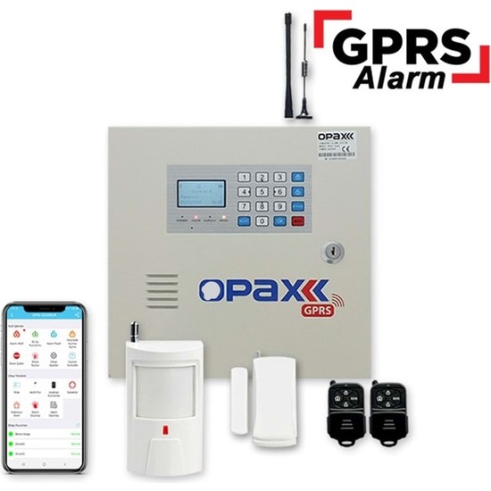 OPAX OPAX-2646 Kablolu I Kablosuz Gprs Alarm Paneli Fiyatı