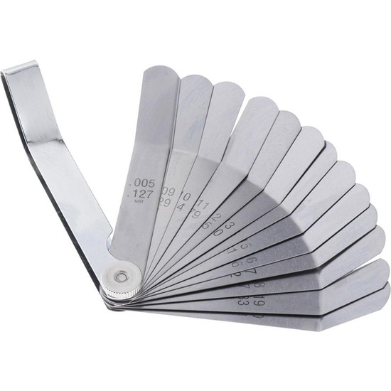Yes Color Feeler Gauge 16 Blade Ofset Göstergesi Çift Fiyatı