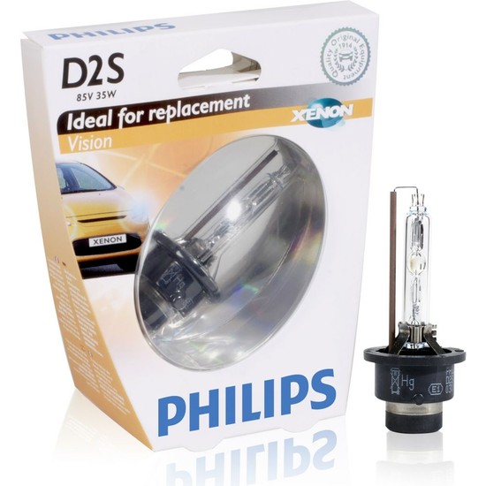 Philips D2S 6000K Xenon Ampulü Philips 85V 35W Fiyatı